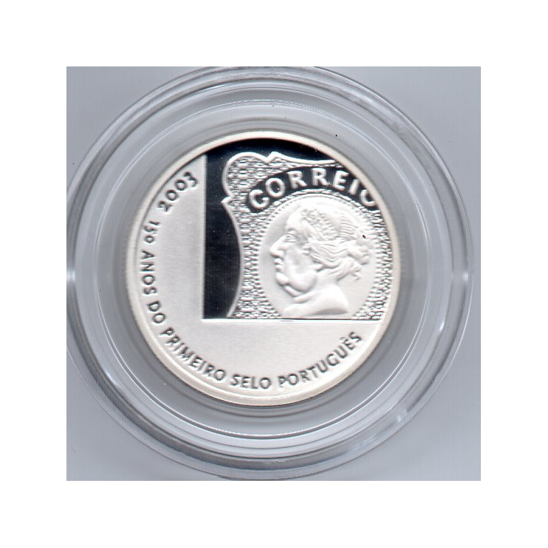 Portugal 5.00 € 2003 1° Selo Postal em Portugal